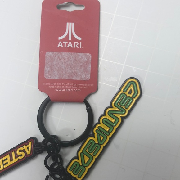 atari | Other | Official Atari Keychain With Logo Nwt | Poshmark